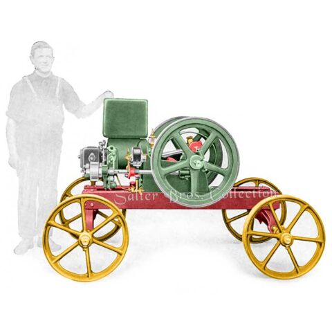 Ronaldson Tippett Austral Oil Engine - Salter Bros. Collection