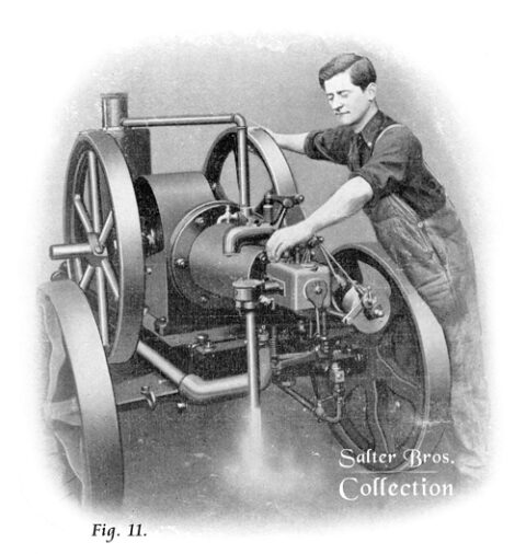 Ronaldson Tippett Austral Oil Engine - Salter Bros. Collection